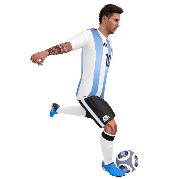 Rigged lionel messi 2018 3D model - TurboSquid 1288614