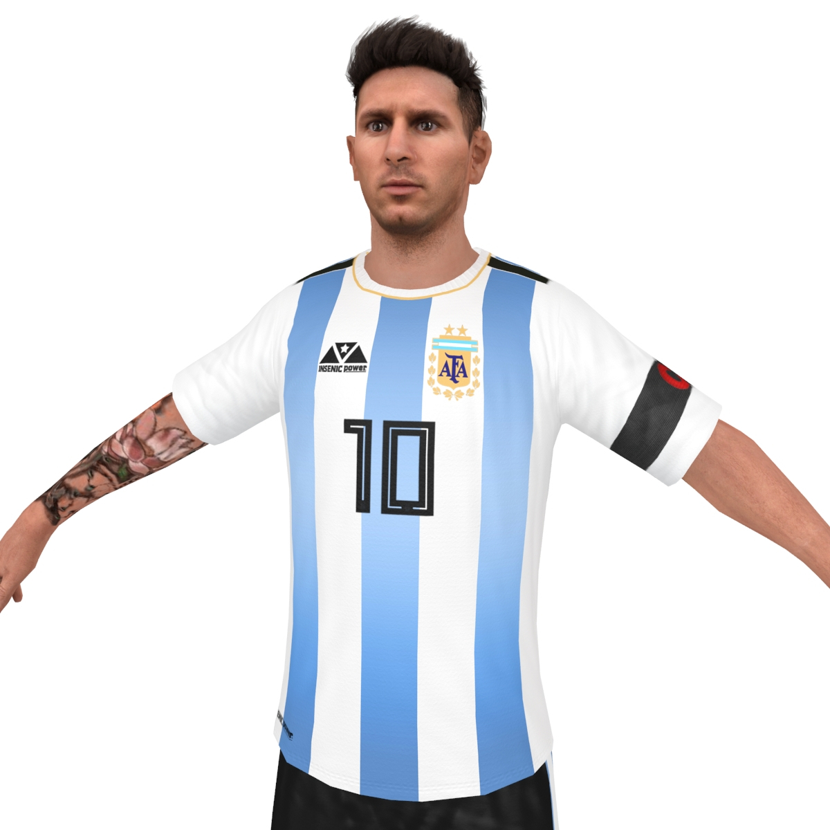 Rigged lionel messi 2018 3D model - TurboSquid 1288614