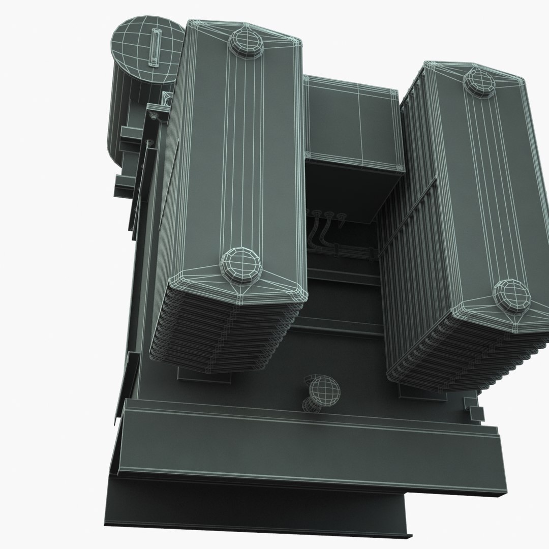 Voltage Transformer 3d Model