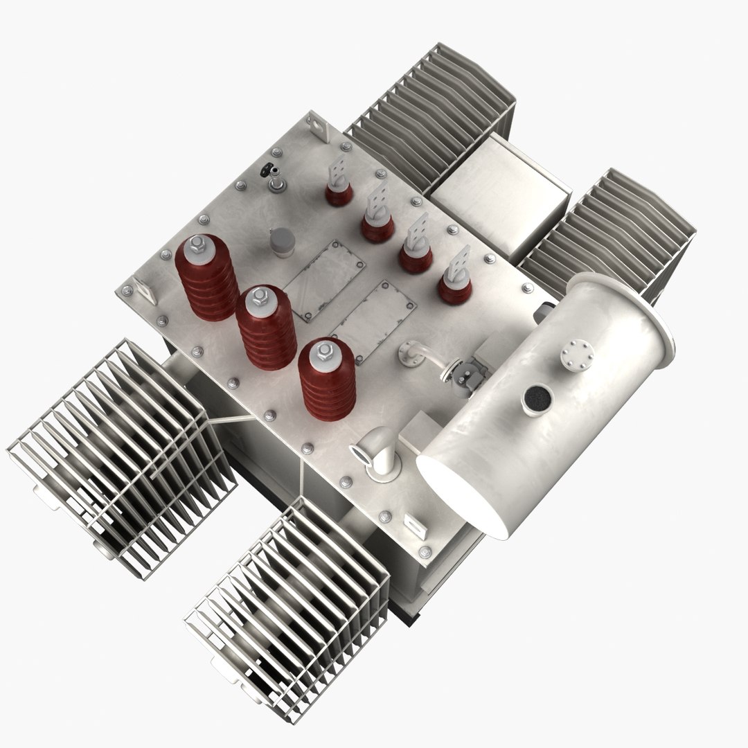 Voltage Transformer 3d Model
