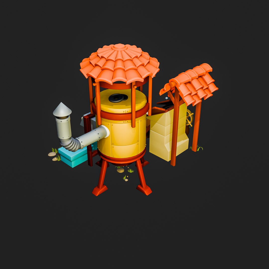 Farm Environment Props Model - TurboSquid 2223717