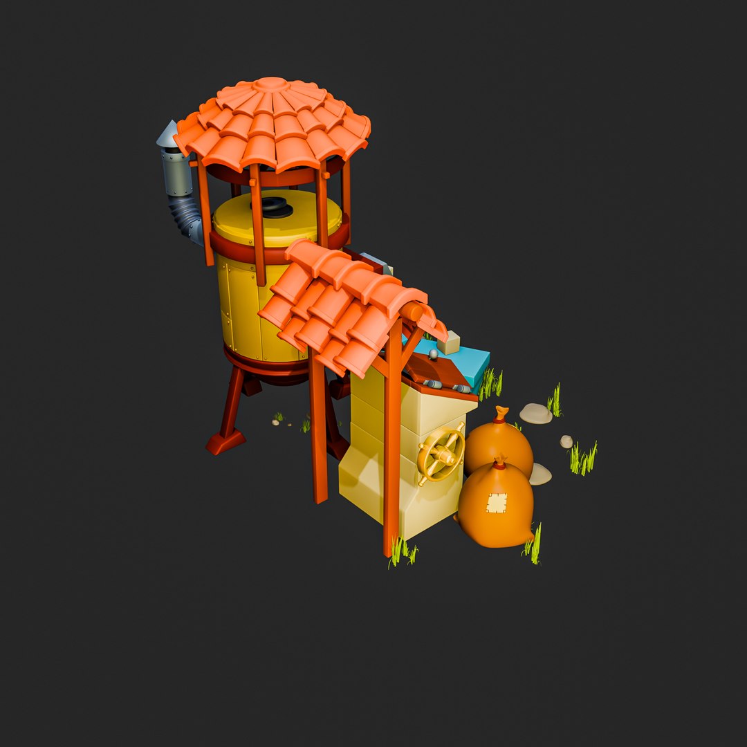 Farm Environment Props Model - TurboSquid 2223717