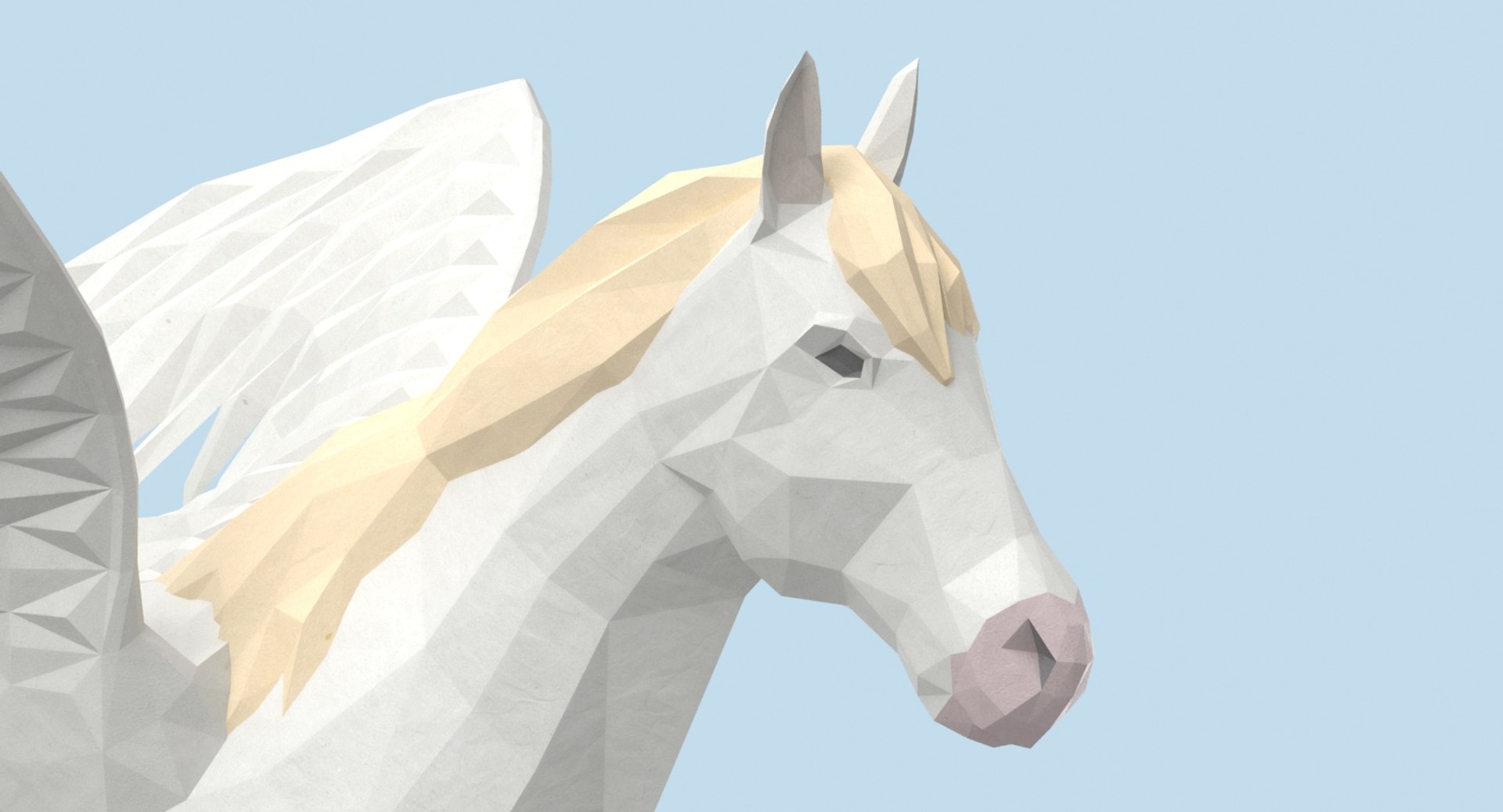 3D Pegasus---standing - TurboSquid 1246354