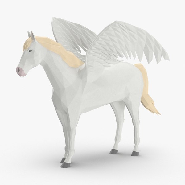 3D model pegasus---rearing - TurboSquid 1246752
