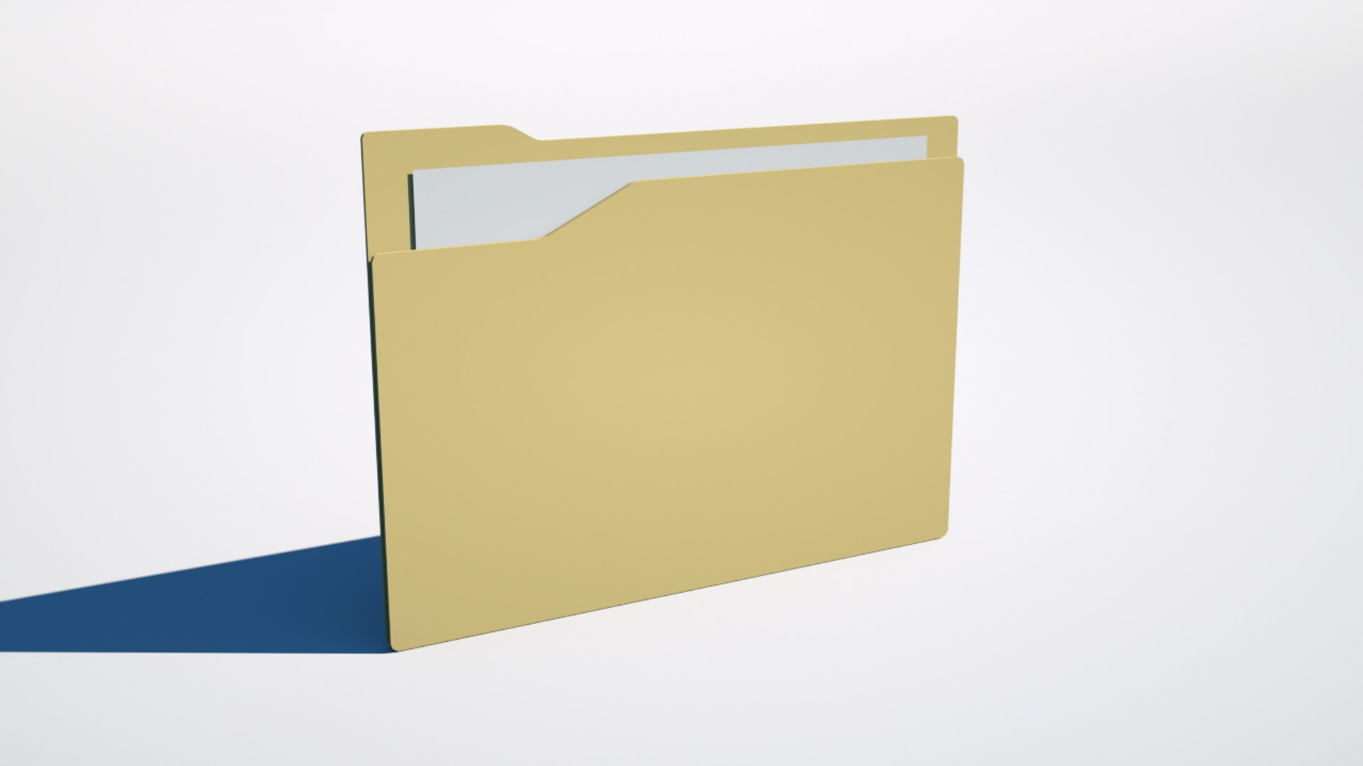 Desktop folder 3D - TurboSquid 1293644