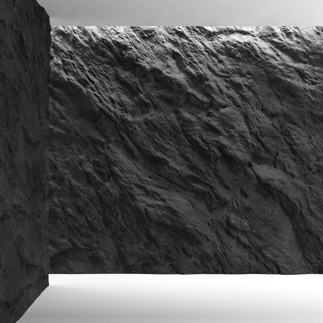 Rock Wall 3D Model - TurboSquid 1654194