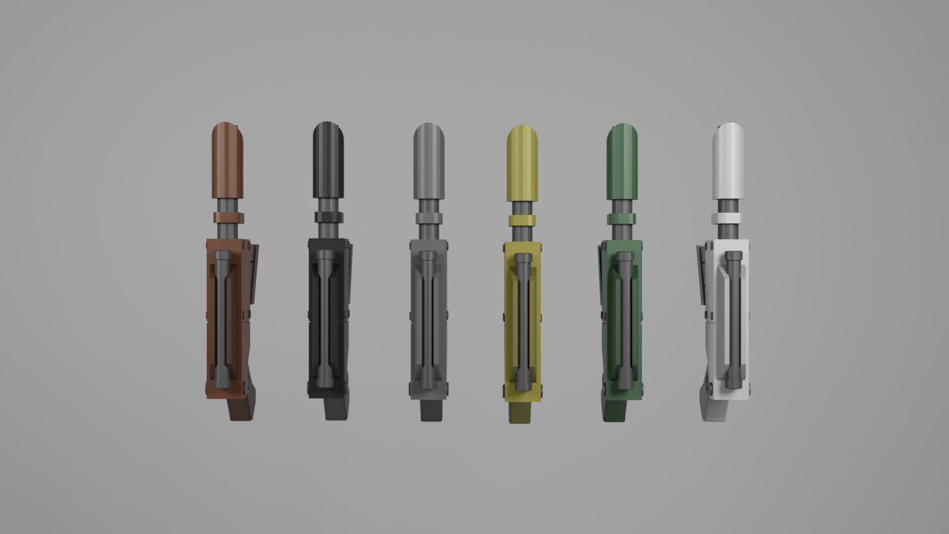 Free Voss Pattern Hellpistol 3D Model - TurboSquid 2219205