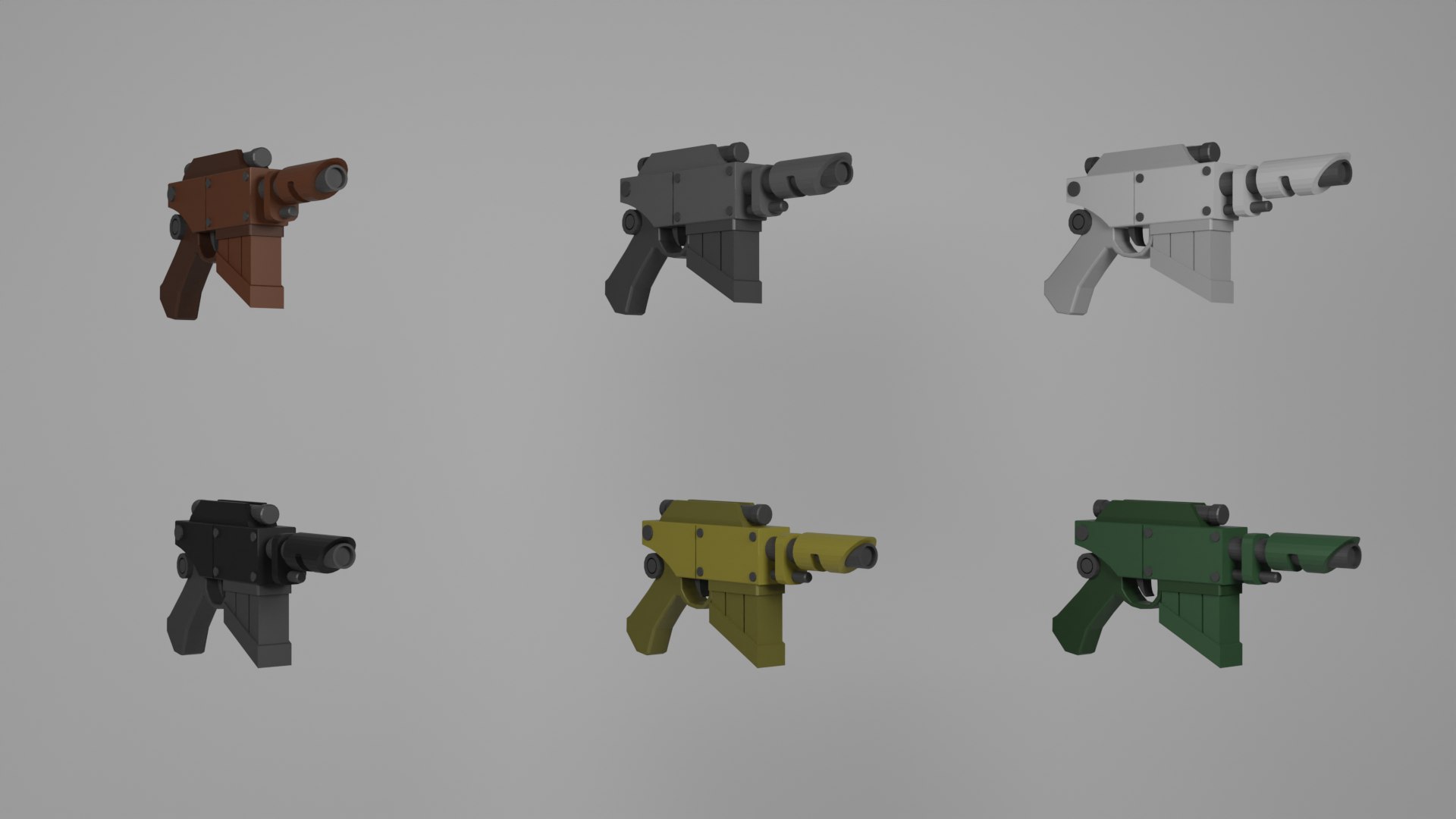 Free Voss Pattern Hellpistol 3D Model - TurboSquid 2219205