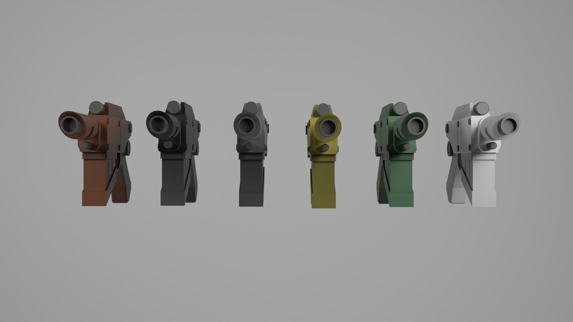 Free Voss Pattern Hellpistol 3D Model - TurboSquid 2219205