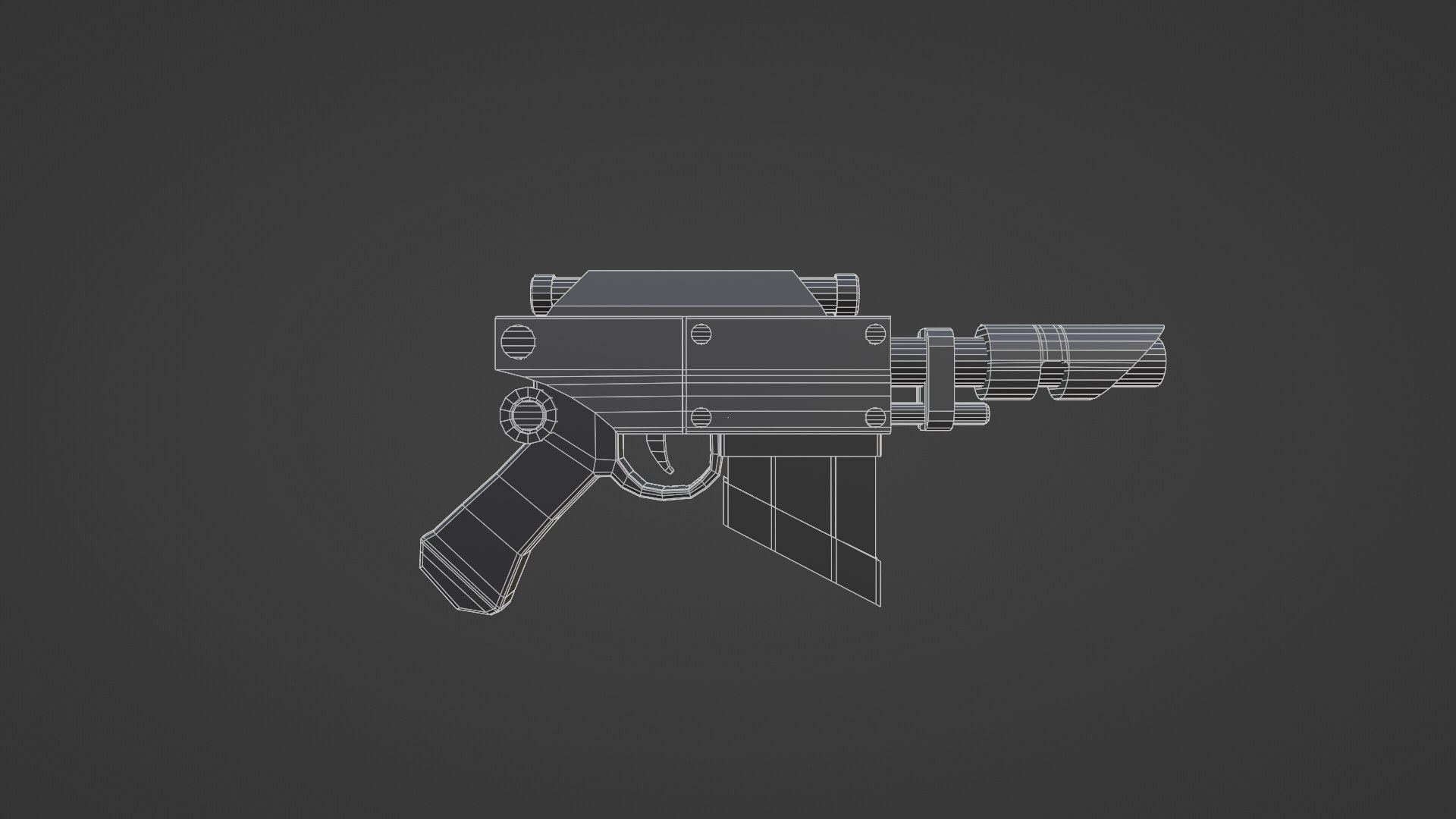 Free Voss Pattern Hellpistol 3D Model - TurboSquid 2219205