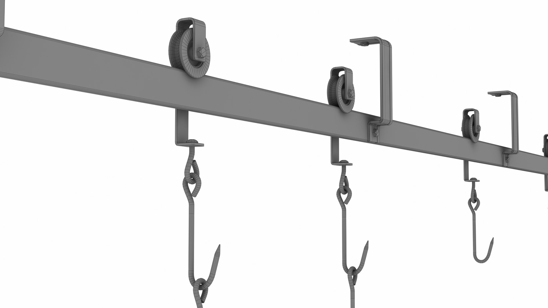 Meat Locker Hanger 3D - TurboSquid 2395034