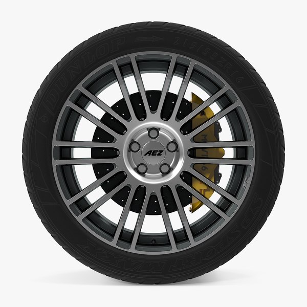 3d strike disk car wheel