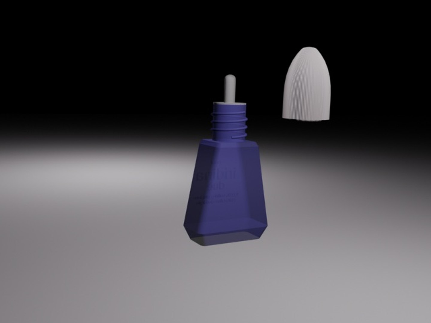 3d Model Eye Drops