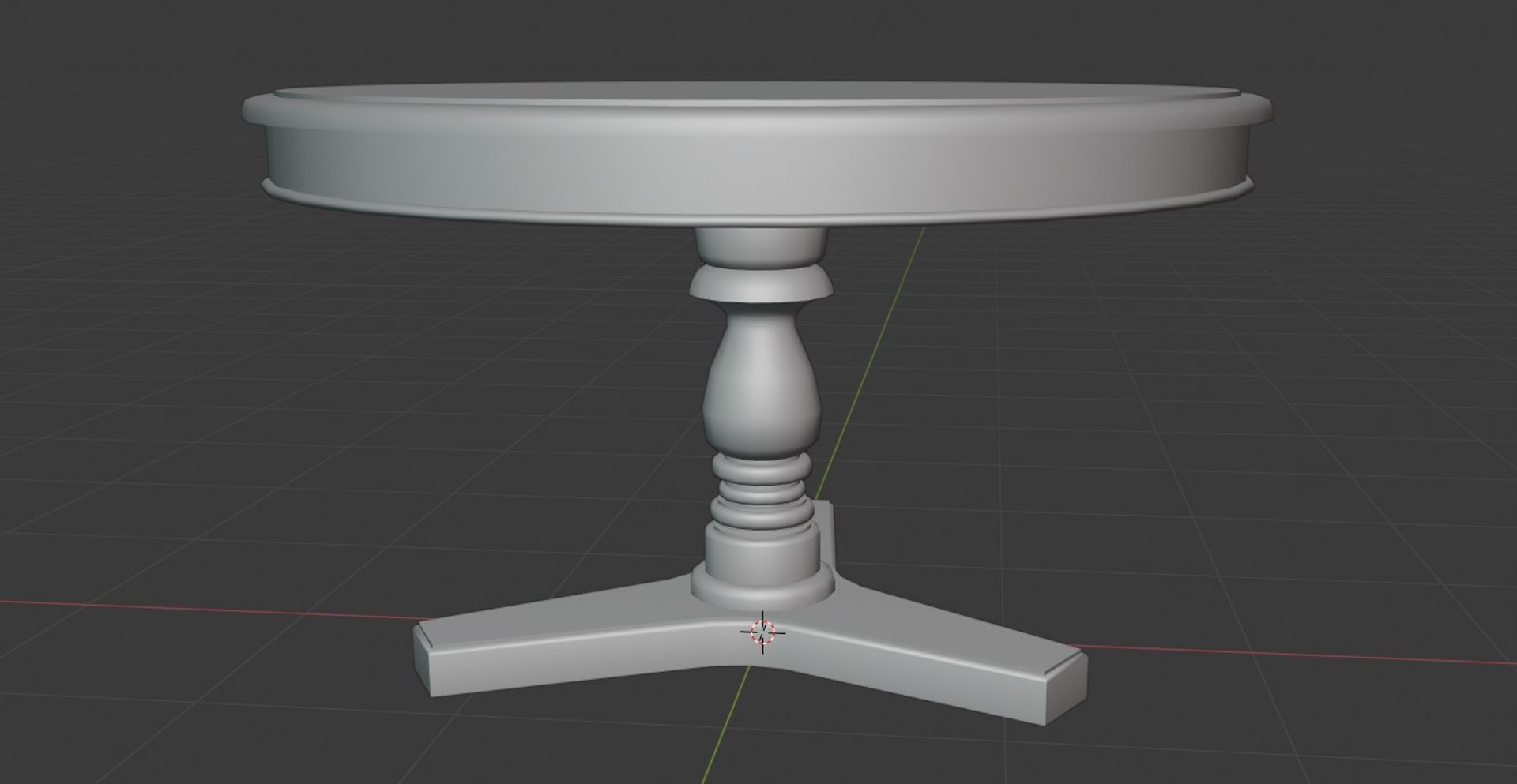 Victorian Dining Table 3D Model - TurboSquid 1483497