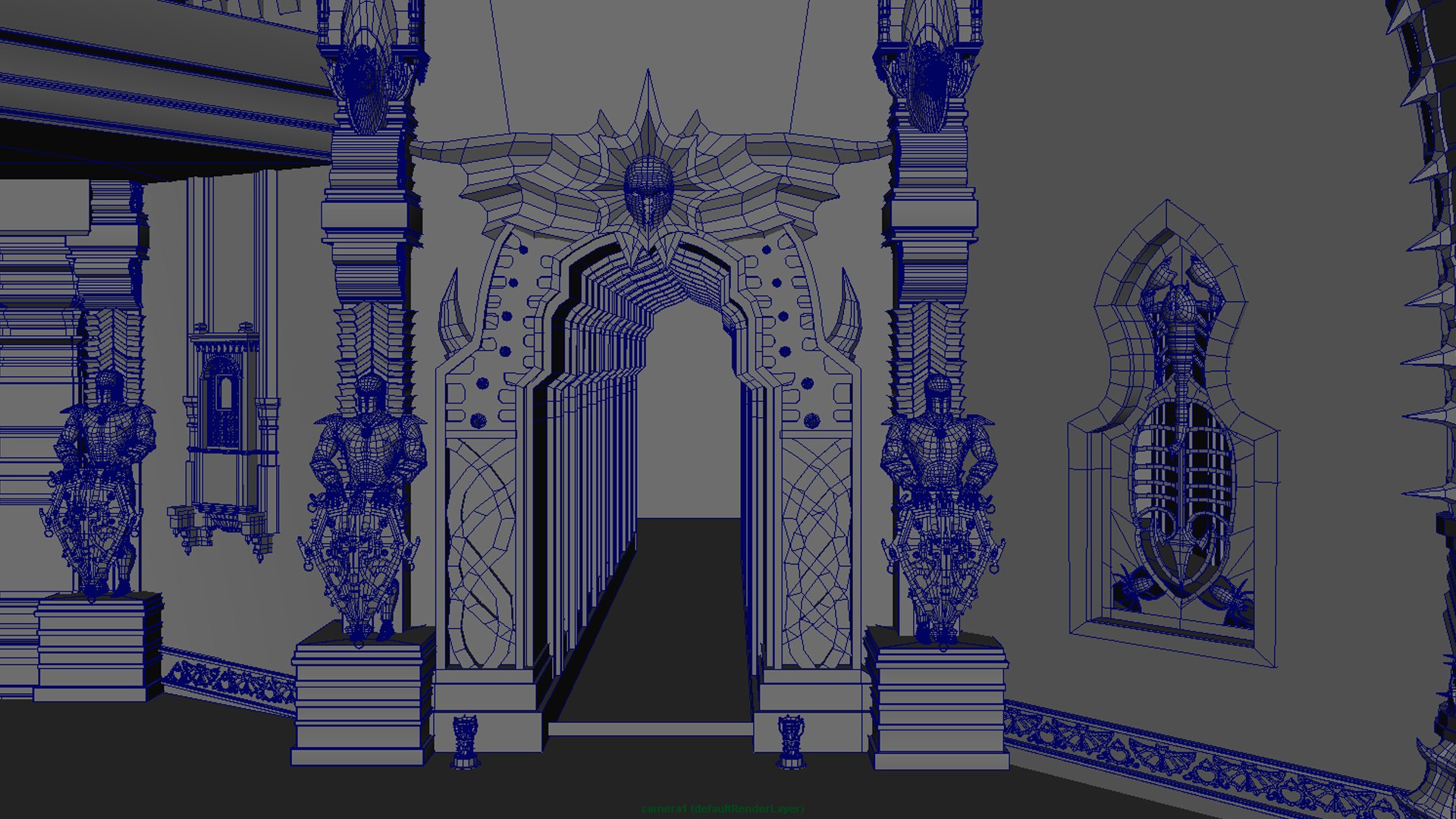 Fort Interior 3D Model - TurboSquid 1616628