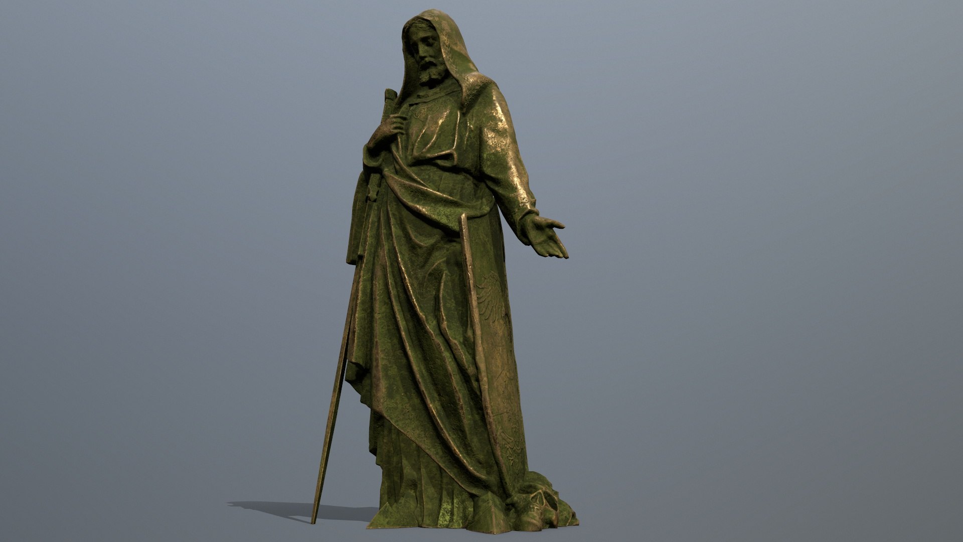 Statue 3D Model - TurboSquid 2126944