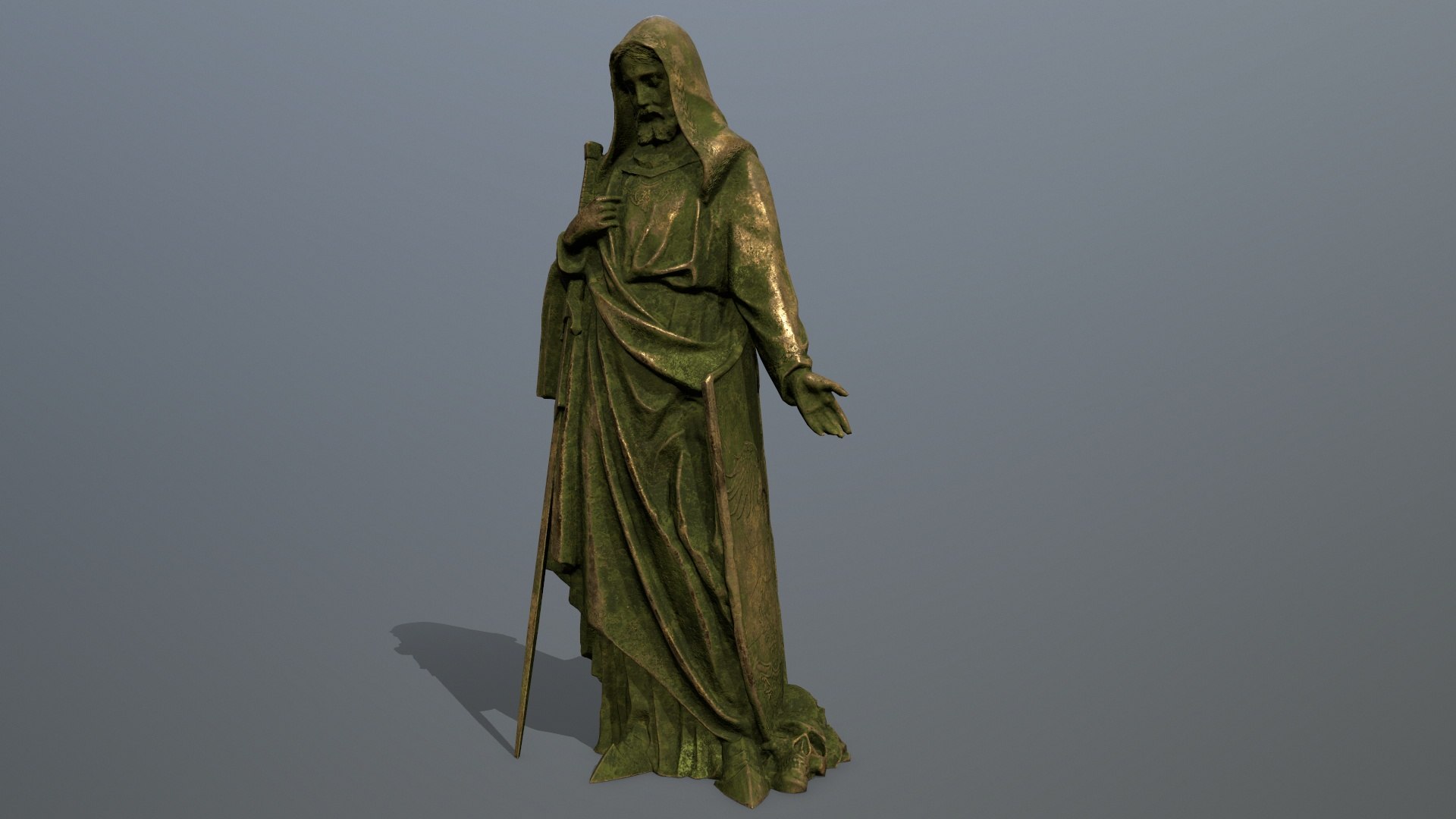 Statue 3D Model - TurboSquid 2126944