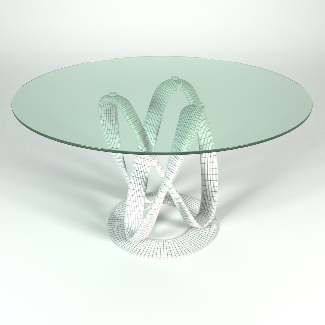 3d Model Porada Infinity Table