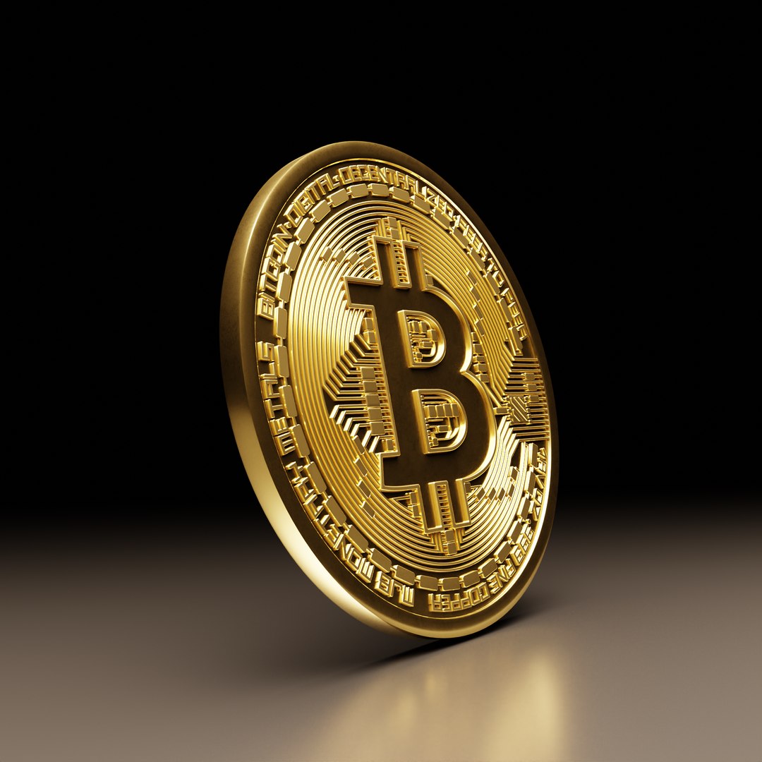 3D Bitcoin Model - TurboSquid 2070535
