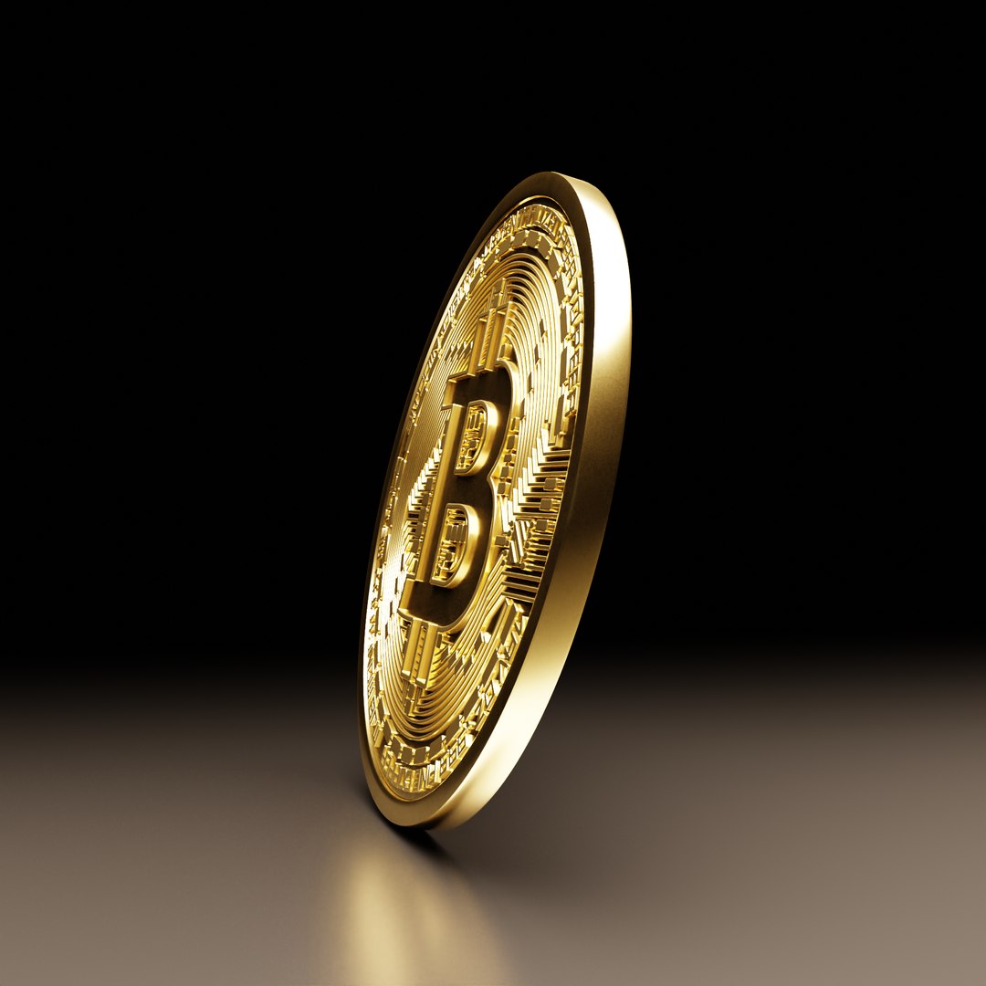3D Bitcoin Model - TurboSquid 2070535