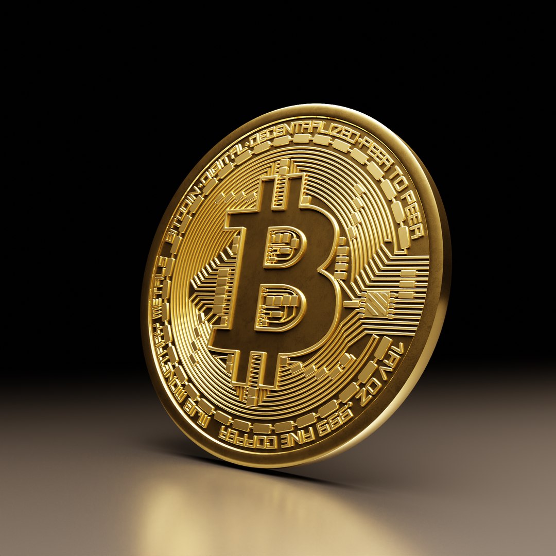 3D Bitcoin Model - TurboSquid 2070535