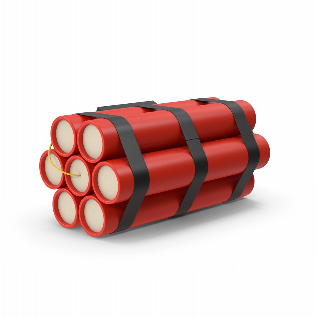 3D Model Dynamite With Timer - TurboSquid 2205849