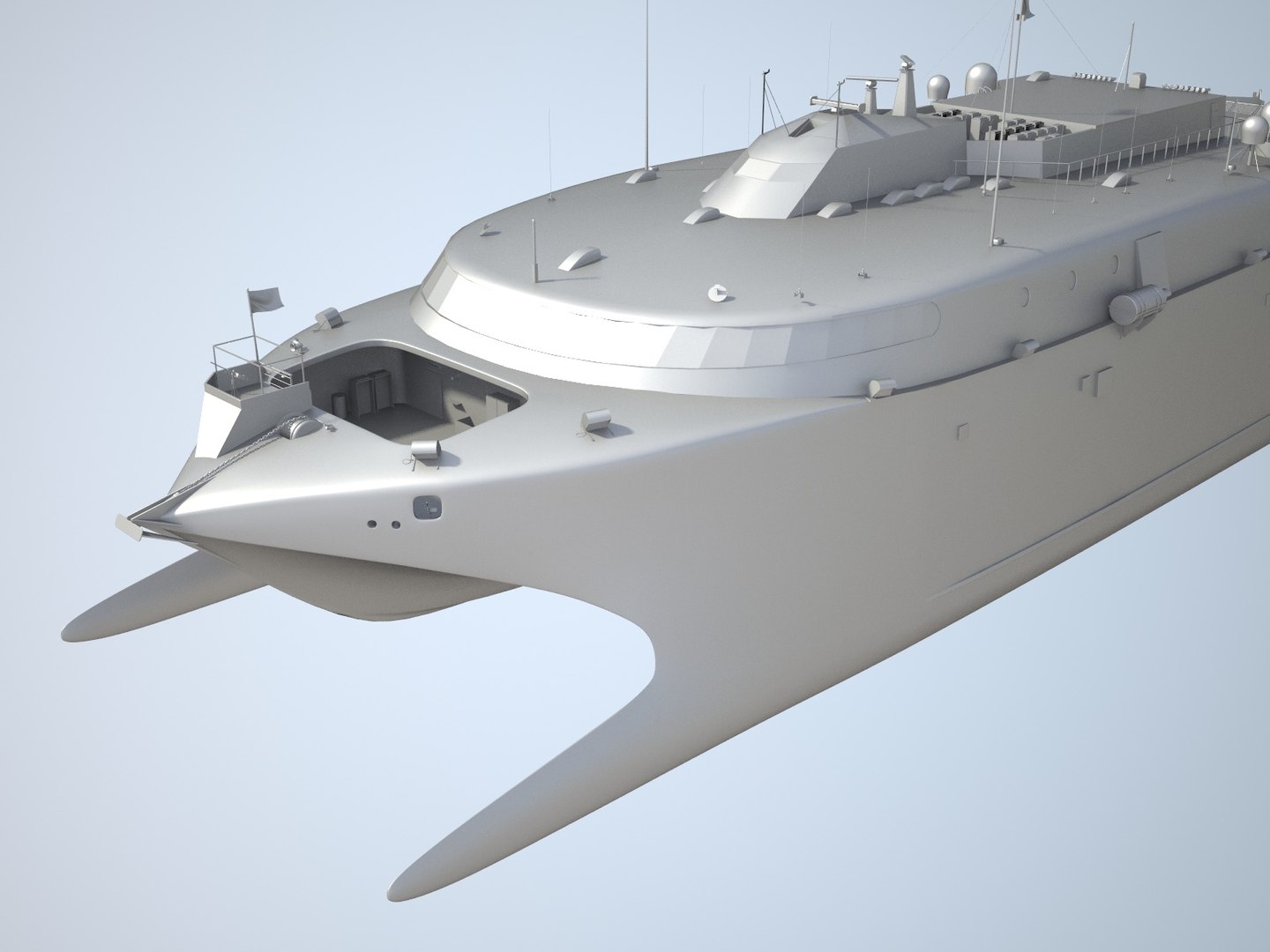 Navy Hsv Hsv-2 3d Model