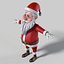 Santa Cartoon 3d Model
