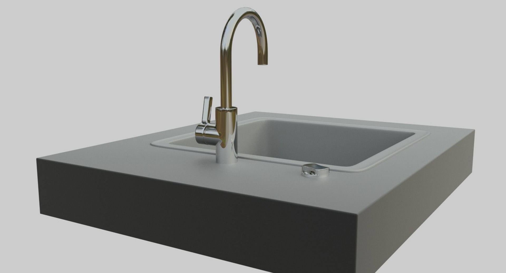 Kitchen Sink 3d Model