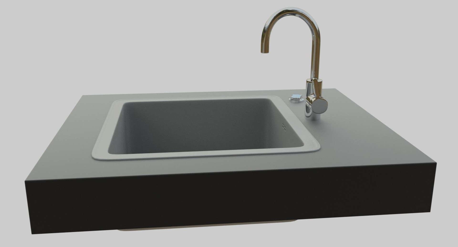 Kitchen Sink 3d Model