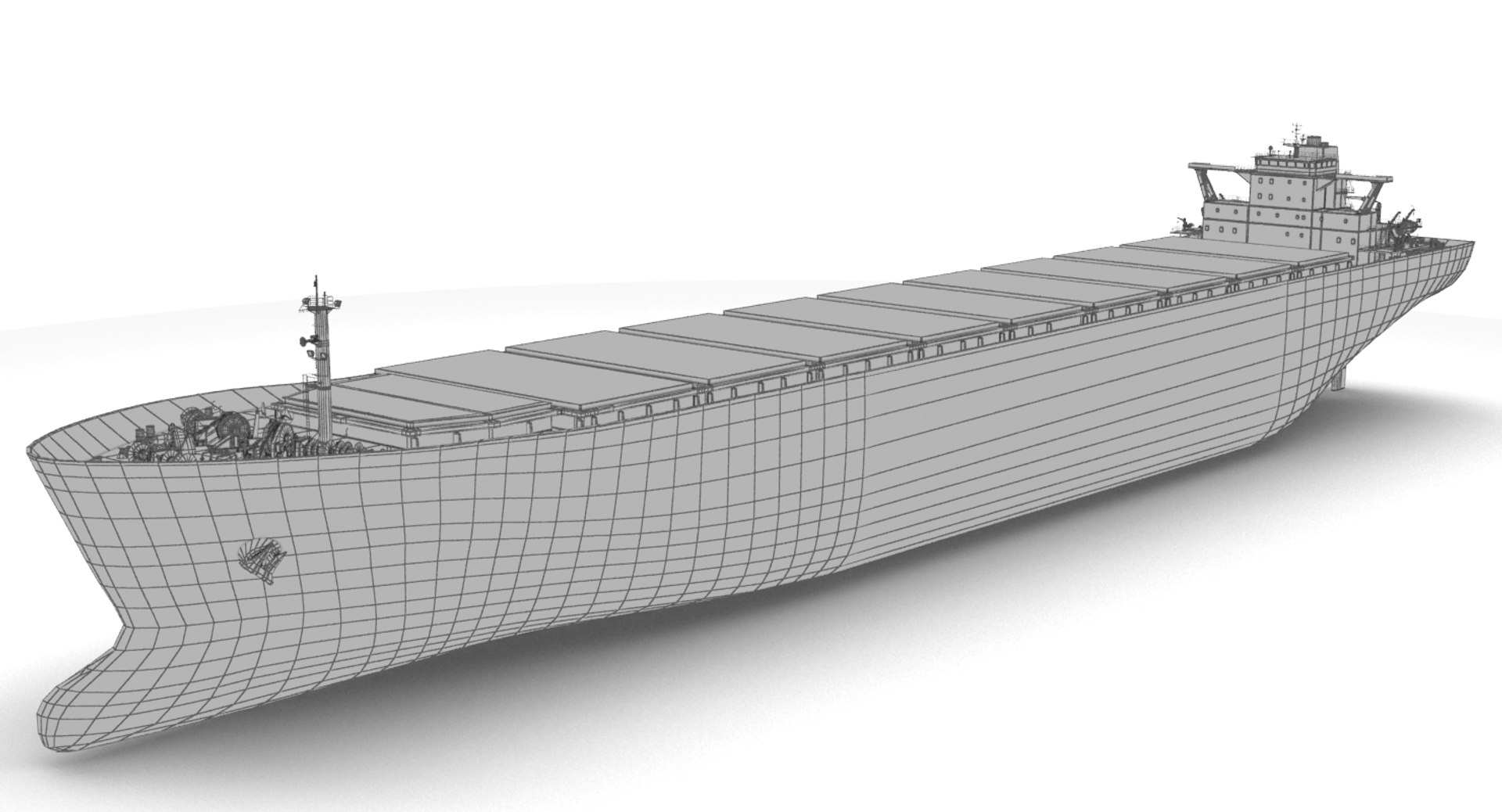 Houston Bulk Carrier 3D Model - TurboSquid 1423894