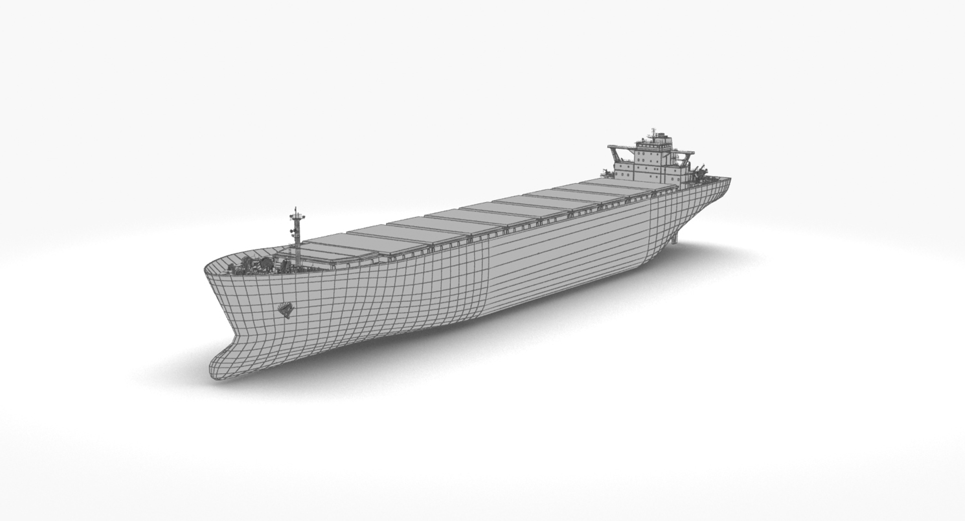 Houston Bulk Carrier 3D Model - TurboSquid 1423894