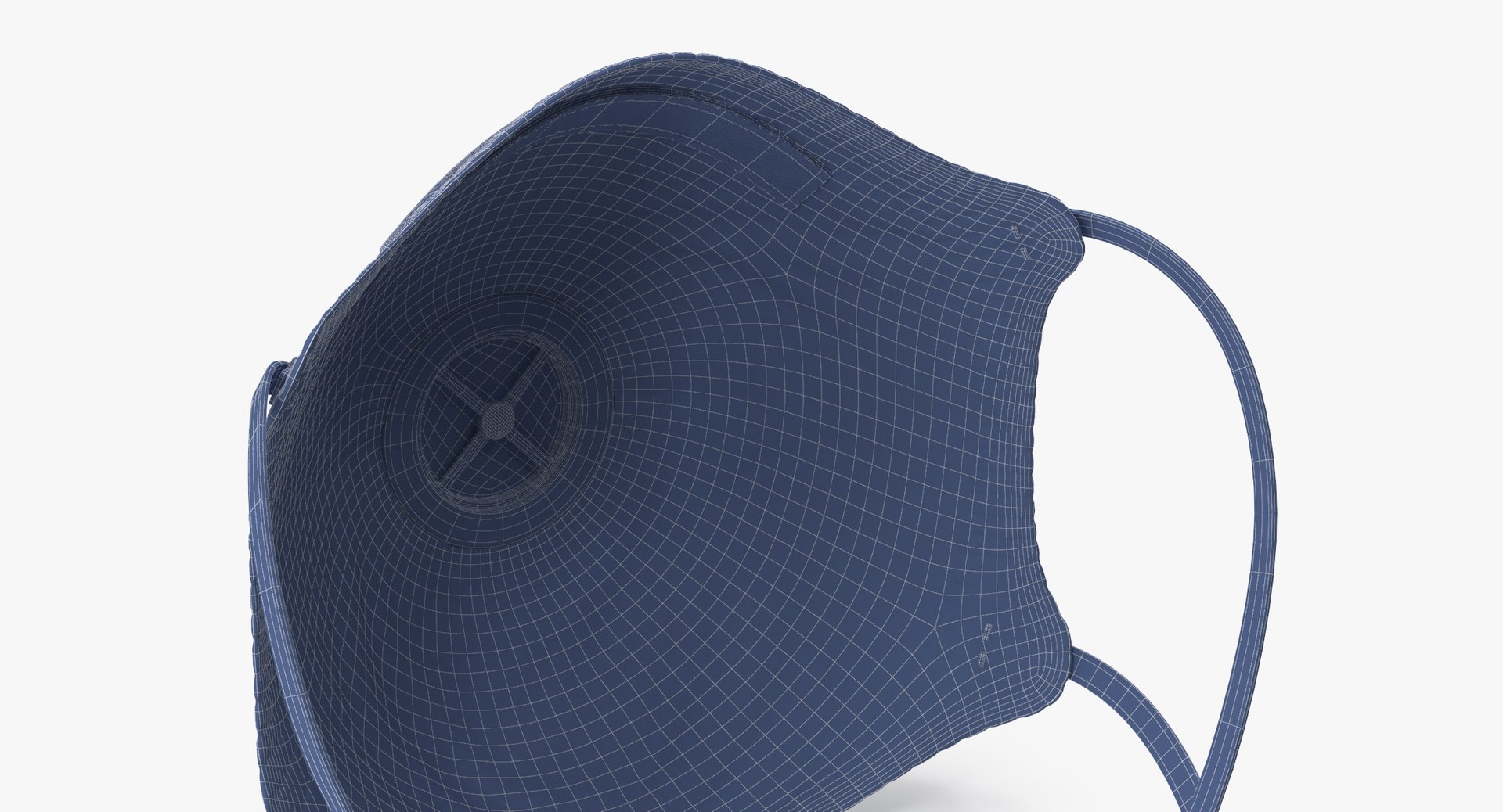 3d Respirator Mask Model