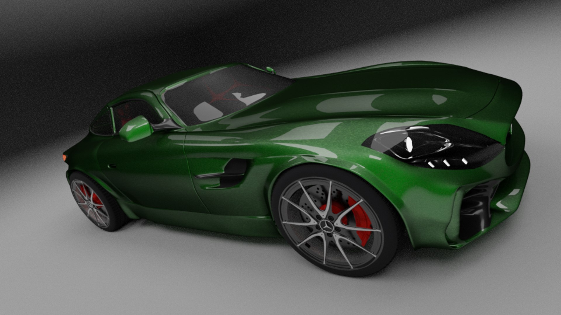 Amg Gt R Car 3D - TurboSquid 1281001