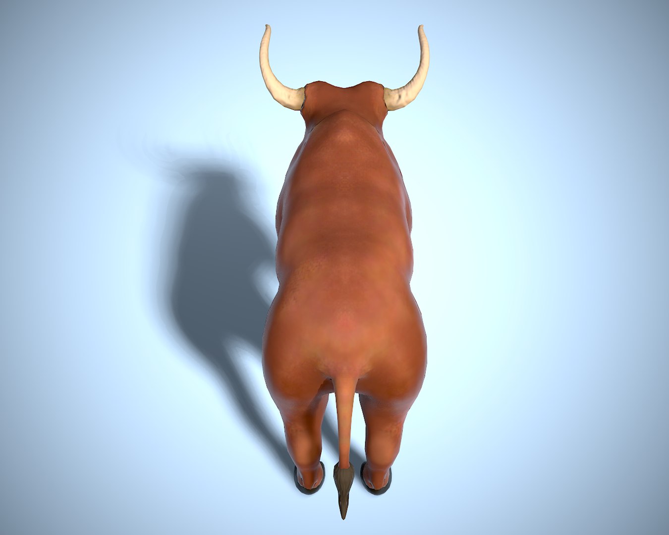 3D Cartoon Bull Model - TurboSquid 1834345