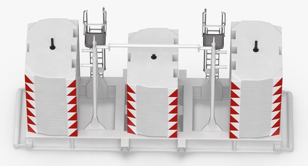 Crane super lift counterweight model - TurboSquid 1681030