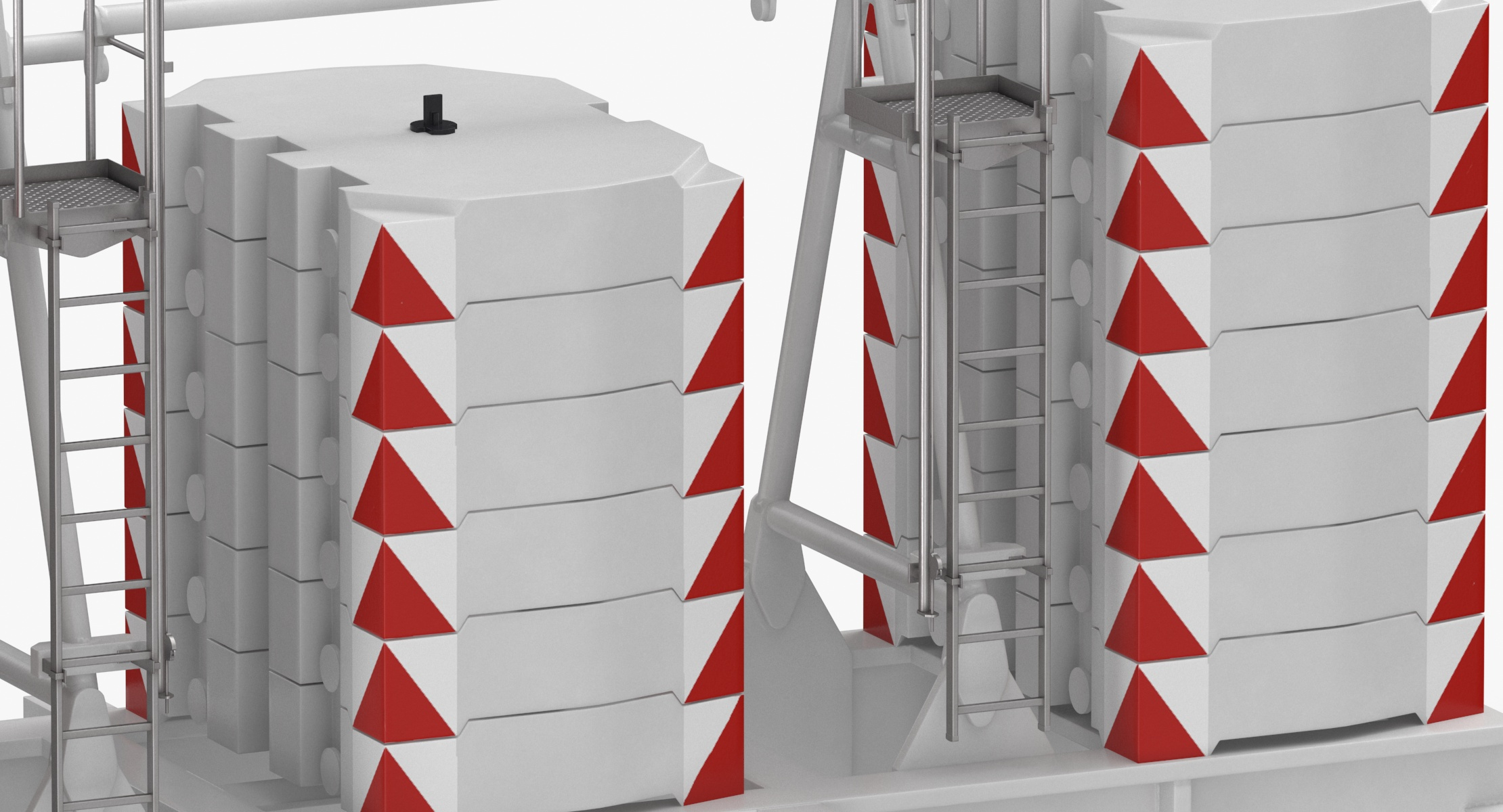 Crane super lift counterweight model - TurboSquid 1681030