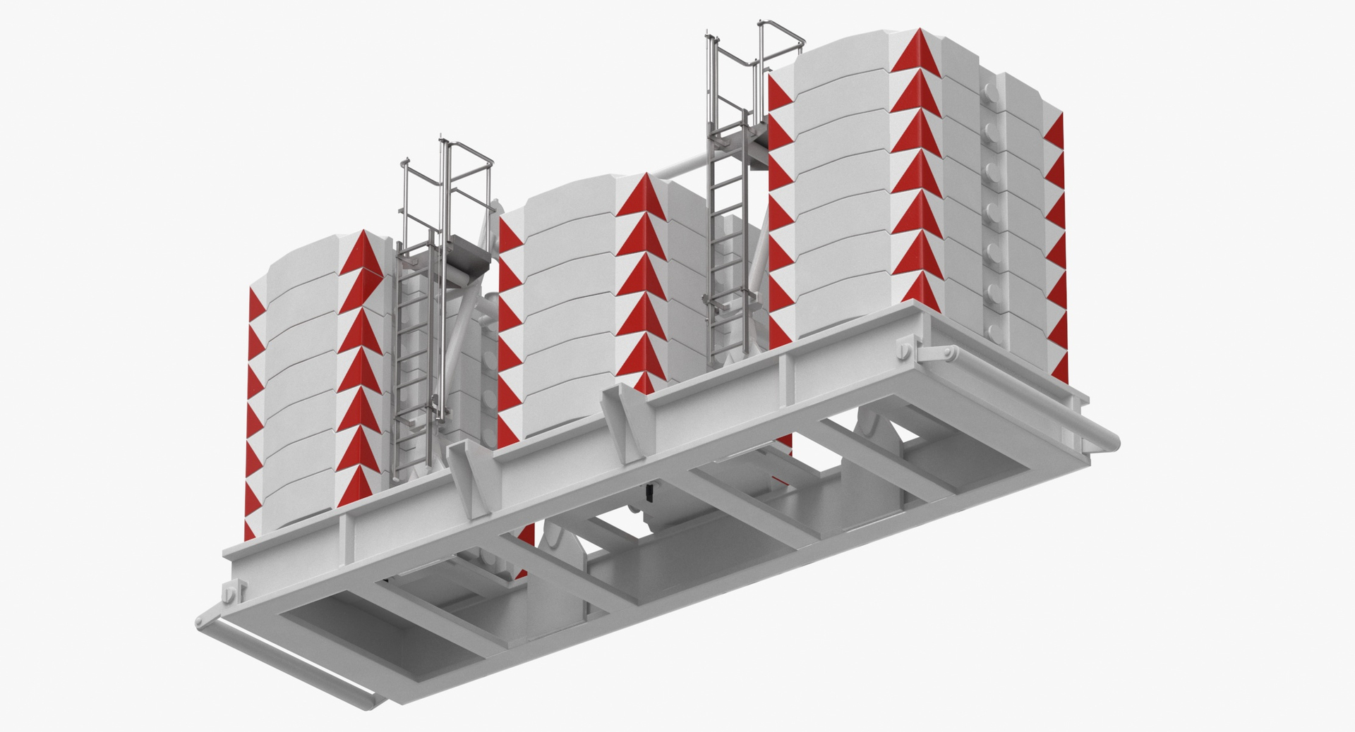 Crane super lift counterweight model - TurboSquid 1681030
