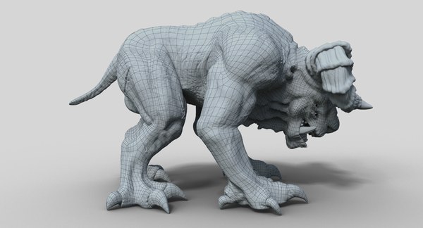 monster food stealer 3d model