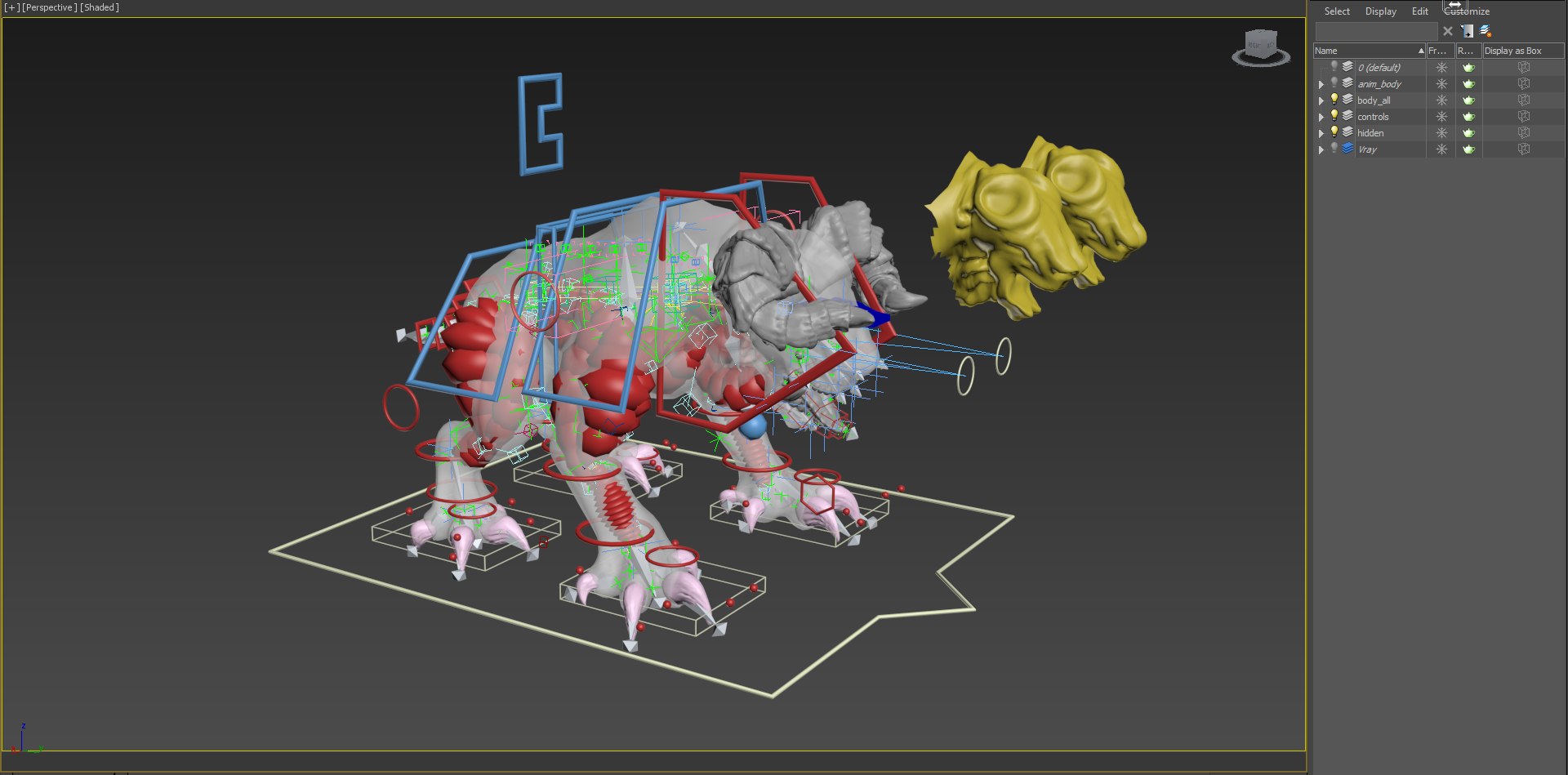 Monster Food Stealer 3d Model