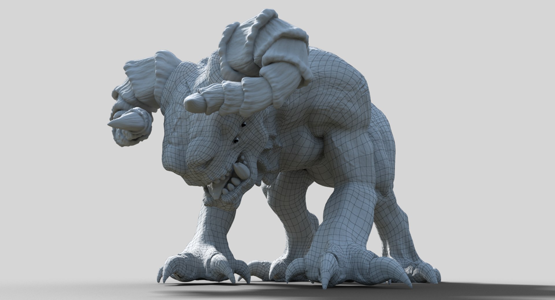 Monster Food Stealer 3d Model