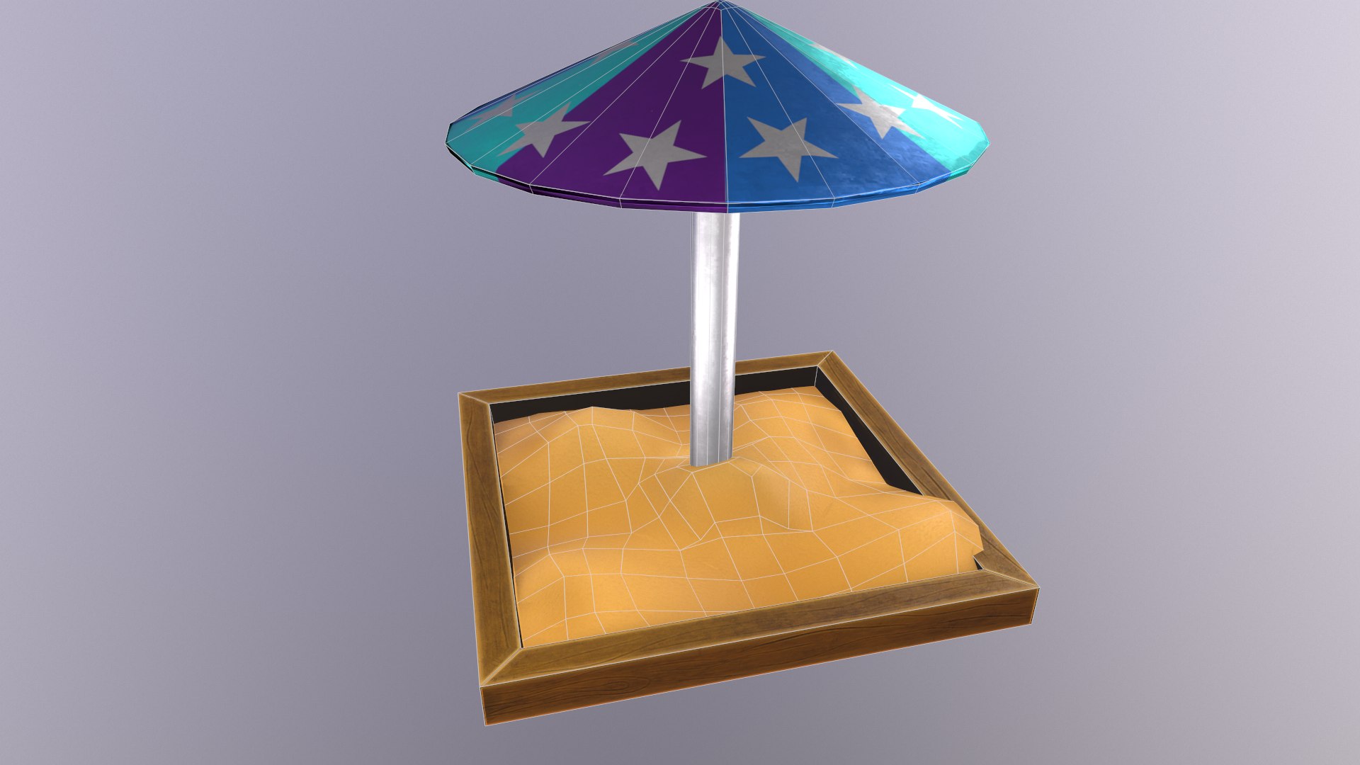 3D Stylized Sandbox - TurboSquid 1977824