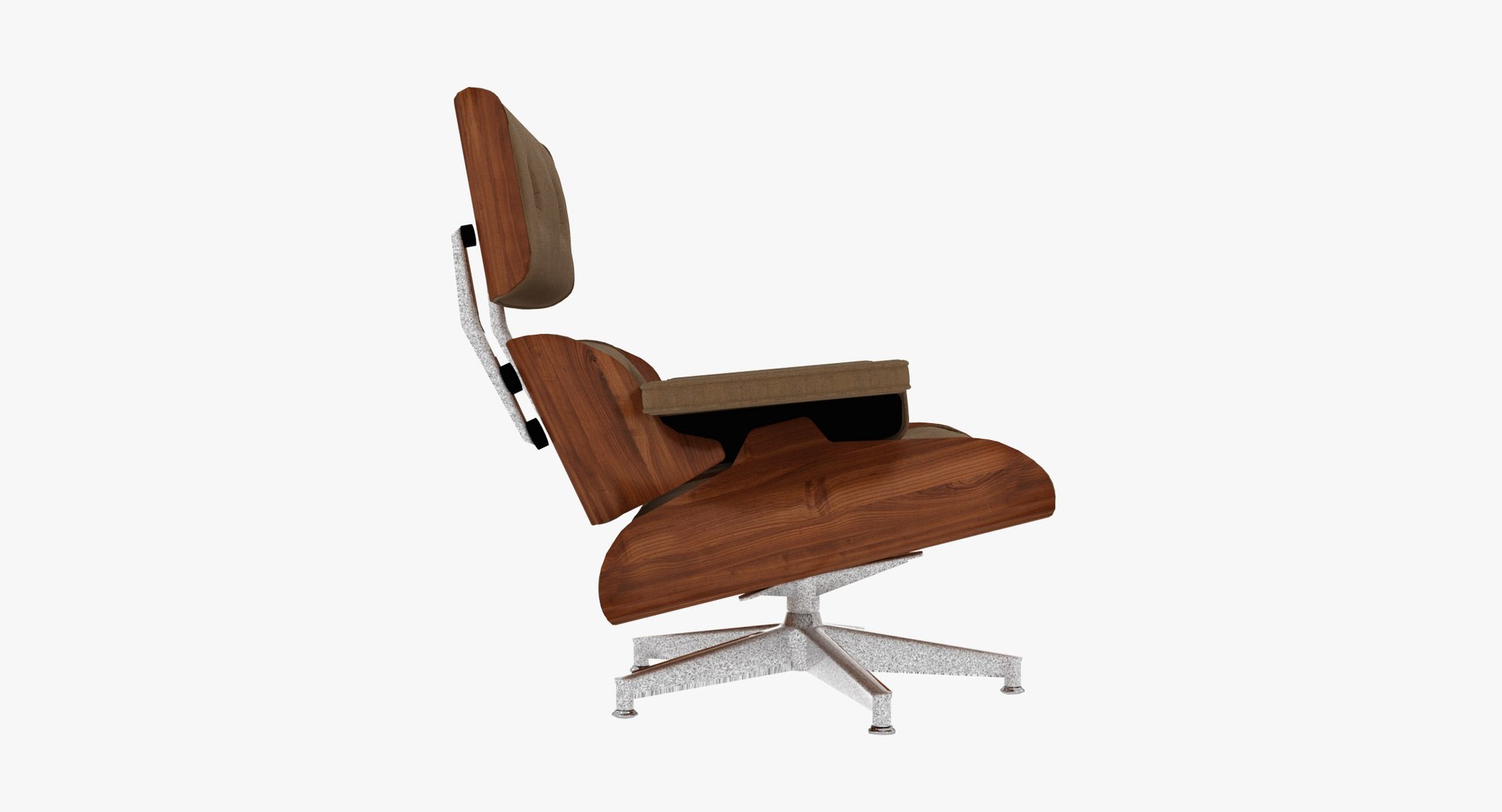 Eames Lounge Classic Chair 3D Model - TurboSquid 1694319
