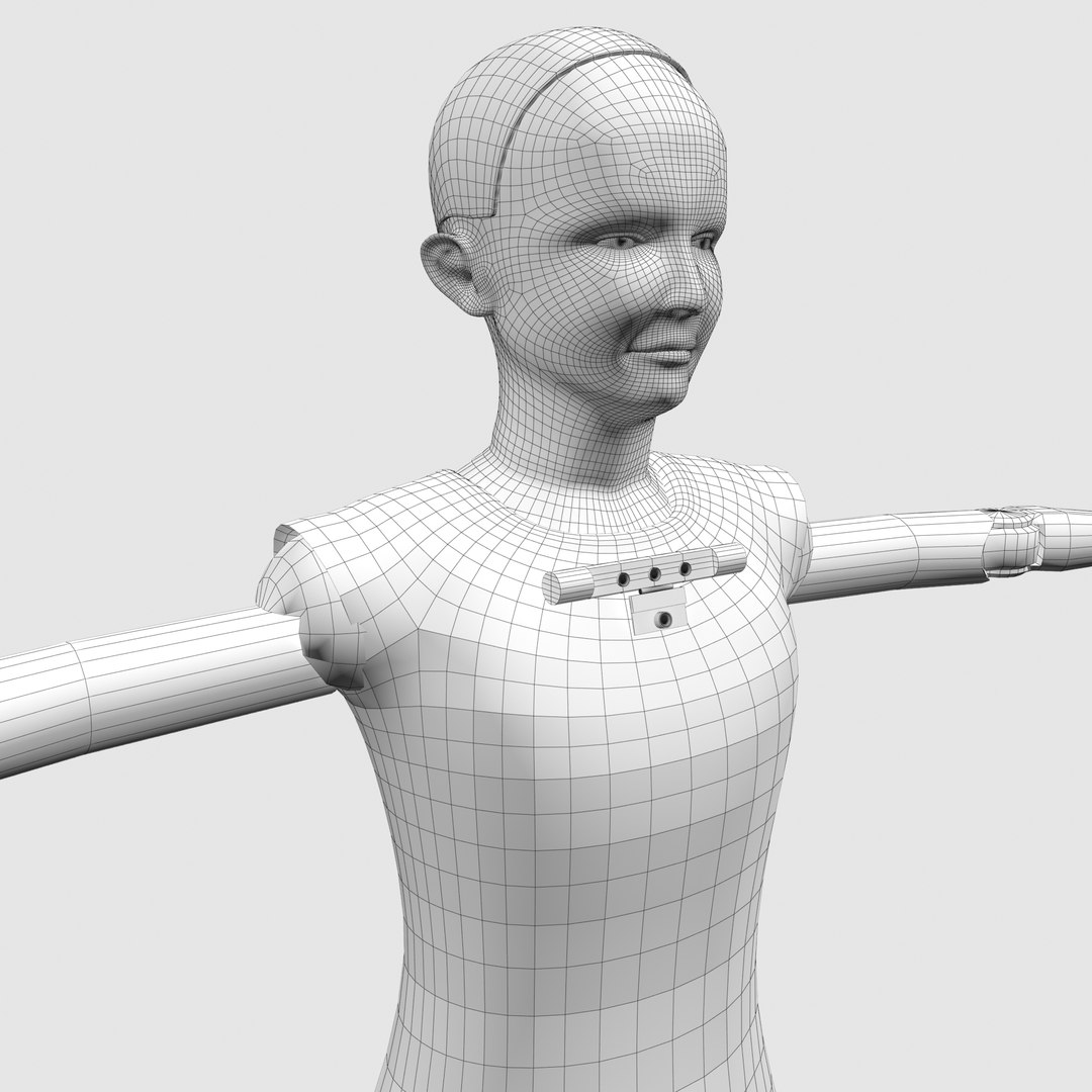 Sophia Humanoid Robot Model - TurboSquid 1327816