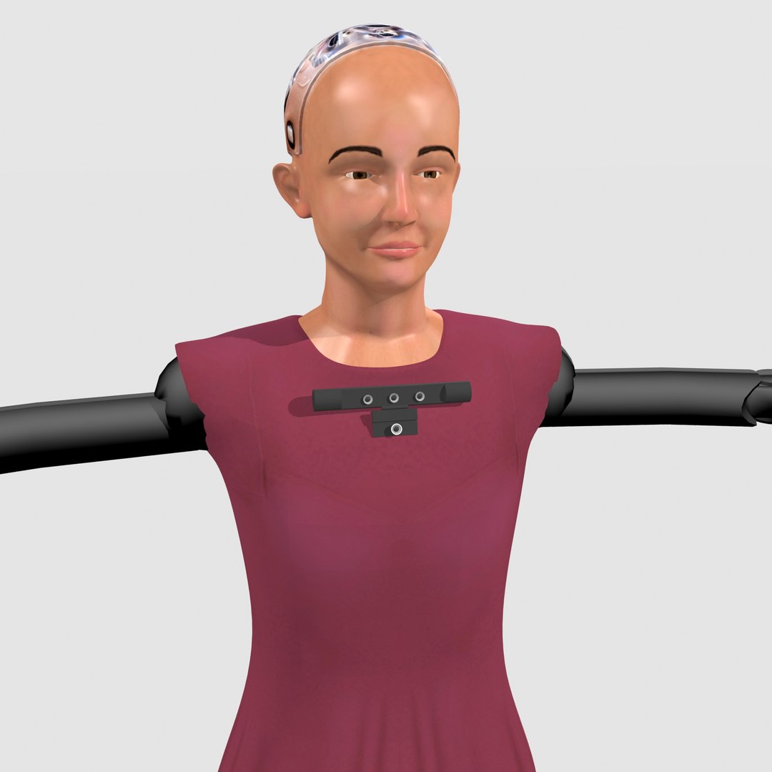 Sophia Humanoid Robot Model - TurboSquid 1327816