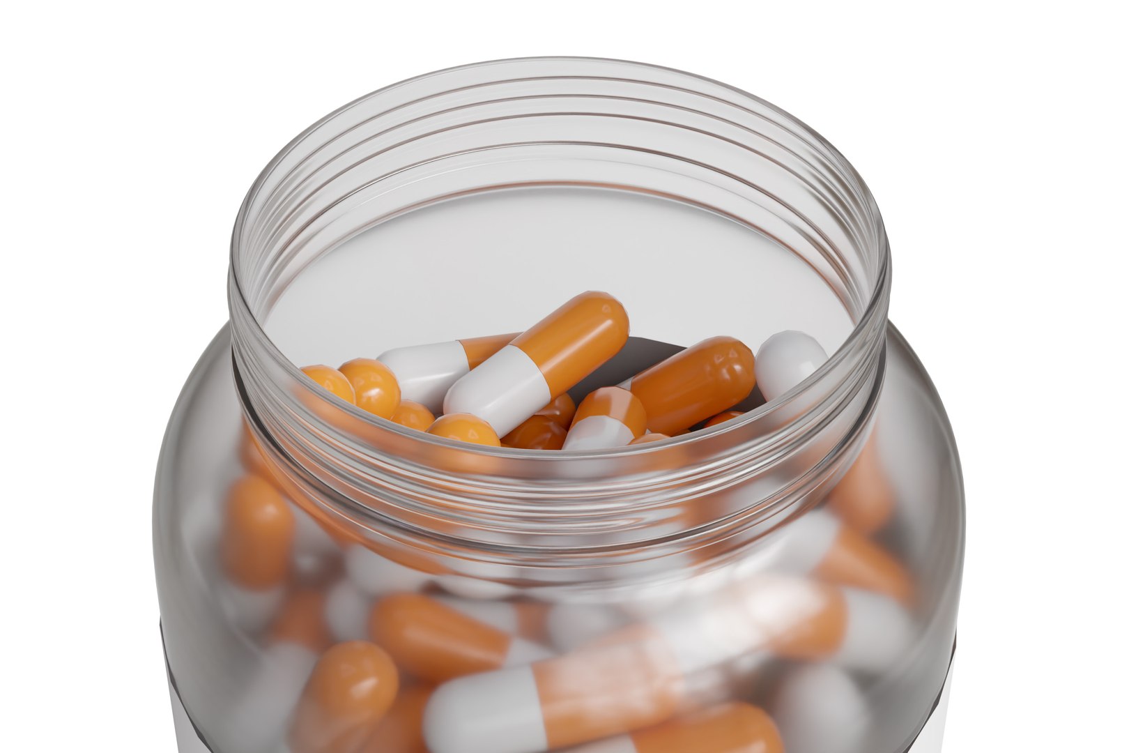 3D Supplement Capsule Bottle Model - TurboSquid 2305659