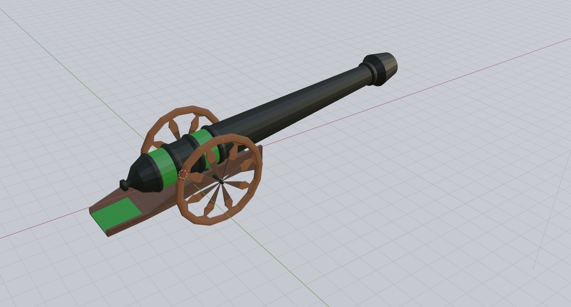 3D Medieval War Canon Lowpoly - TurboSquid 1969916
