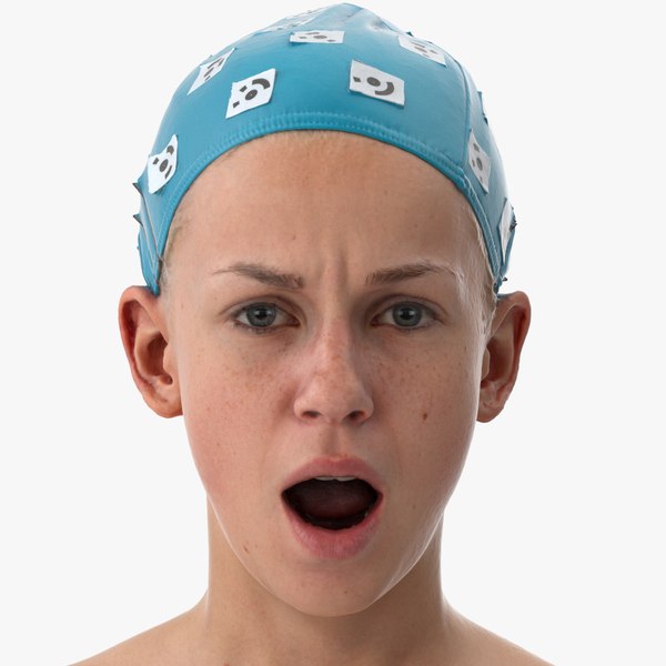 3D rhea human head rage - TurboSquid 1664220