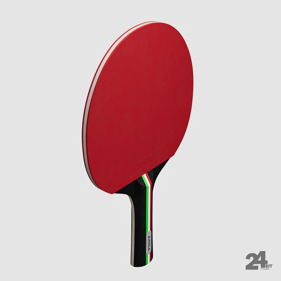 3D Model Table Tennis Paddle - TurboSquid 1829920