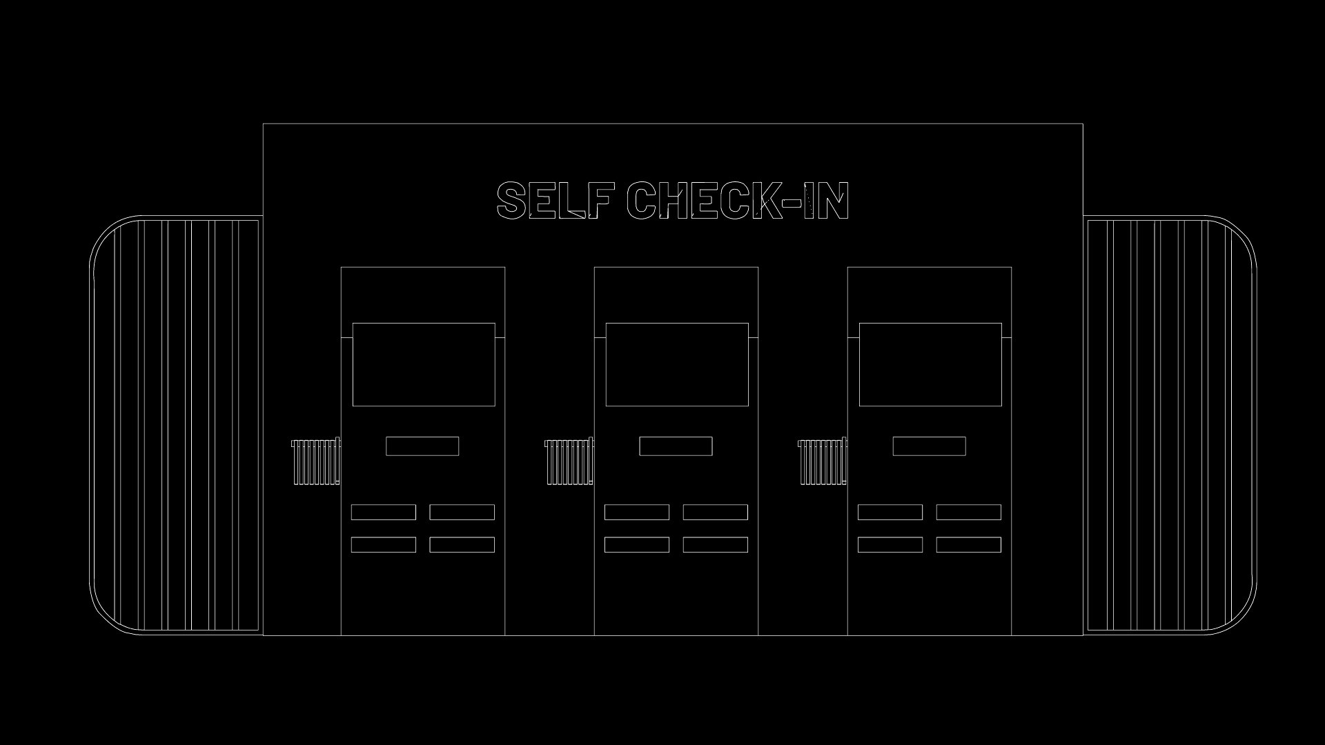 Self Check In 3D Model - TurboSquid 2091340